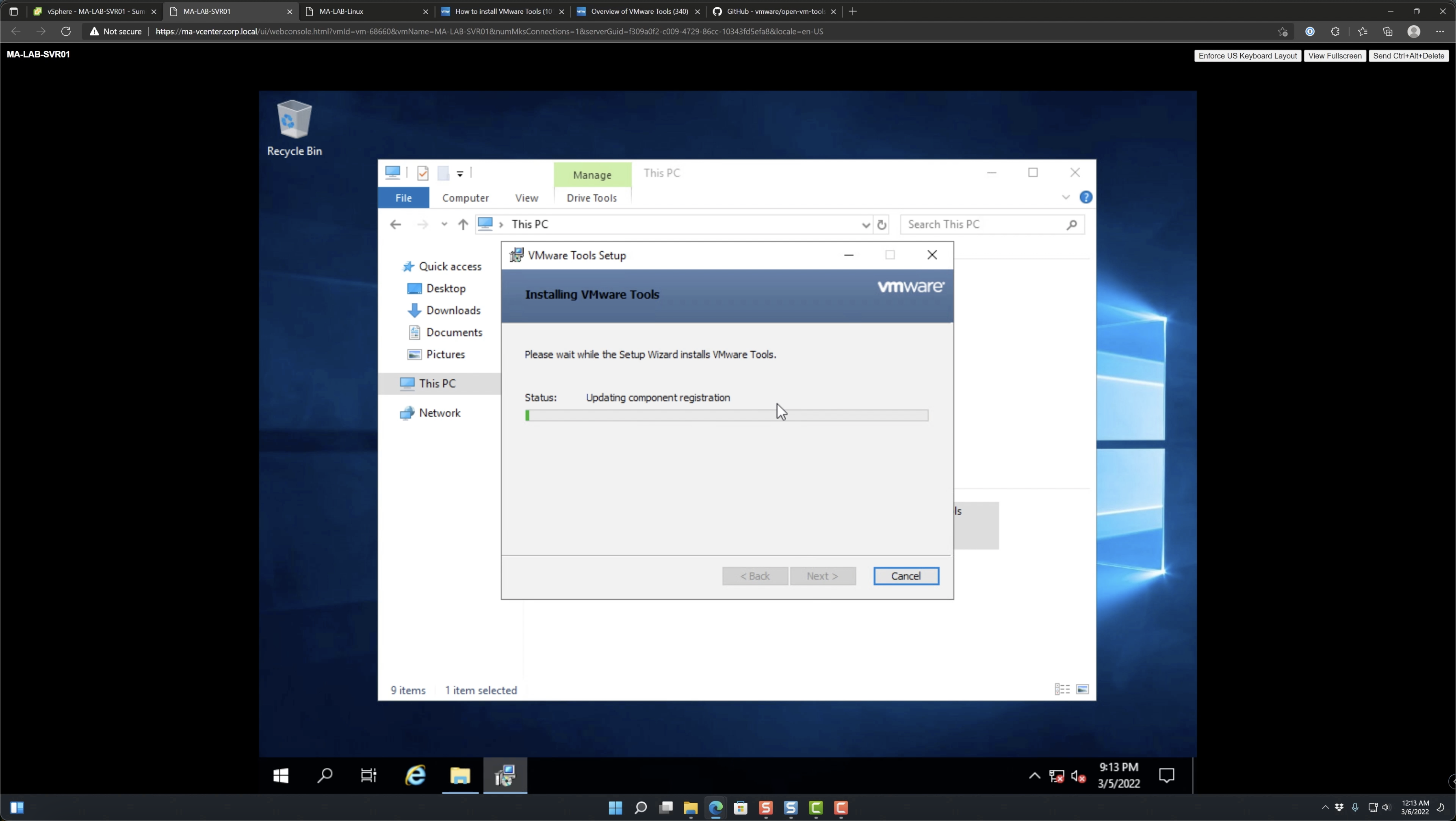 Installing VMware Tools | Confused !T Installing VMware Tools | Confused !T
